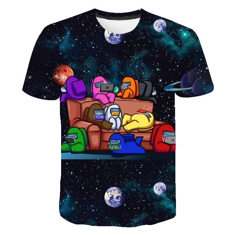 New 3d Printed Among Us T Shirts Among Us Plush Shop Official Among Us Plush Store