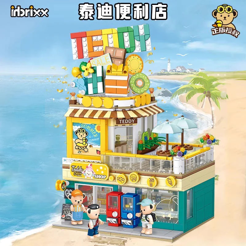 PANLOSBRICK 881102 Teddy Convenience Store Modular Building | CADA ... PANLOSBRICK 881102 Teddy Convenience Store Modular Building | CADA ...