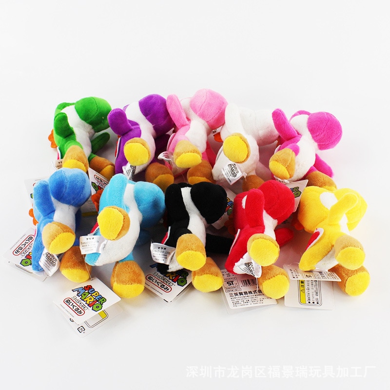 18 Cm Super Mario Bros Yoshi Plush Mario Plush Shop Official Mario Plush Store