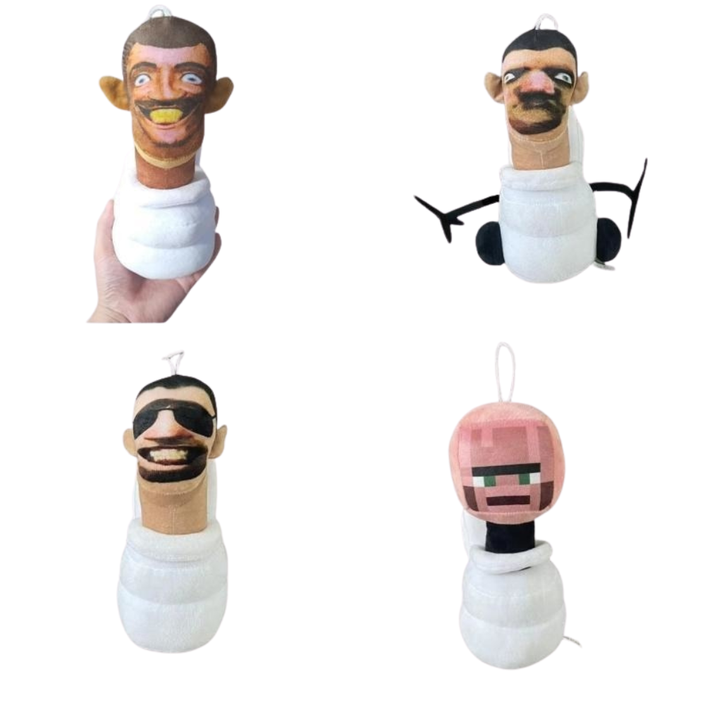 30cm Skibidi Toilet Game Set 4pcs Characters Toilet Man Plush | Skibidi ... 30cm Skibidi Toilet Game Set 4pcs Characters Toilet Man Plush | Skibidi ...