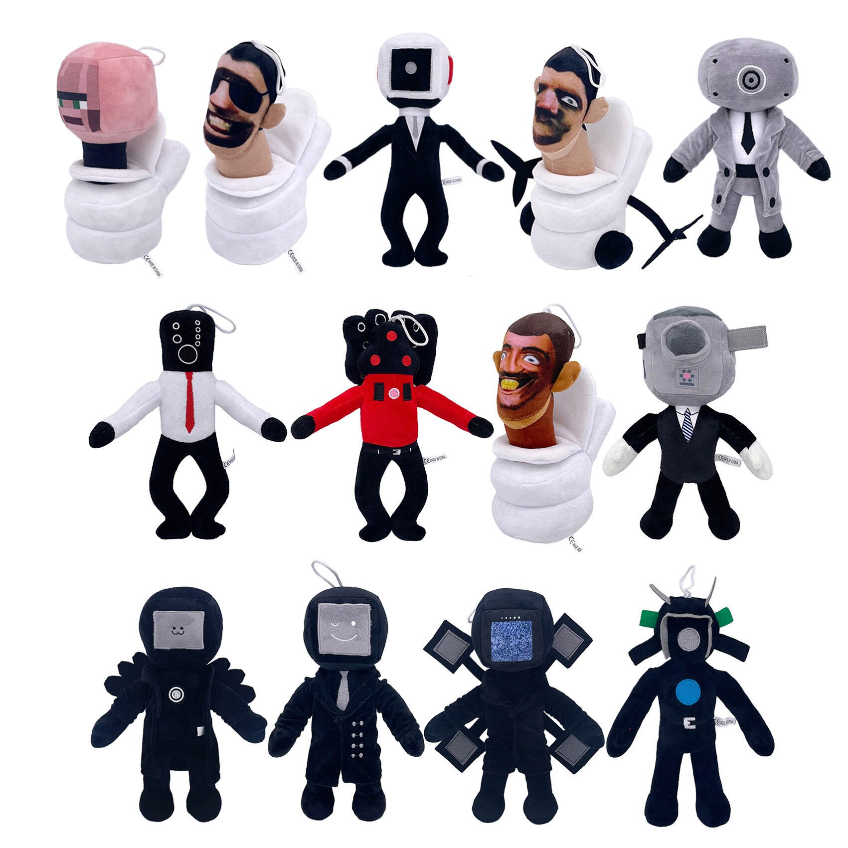 30cm Skibidi Toilet Game Set 13pcs Characters Plush | Skibidi Toilet ... 30cm Skibidi Toilet Game Set 13pcs Characters Plush | Skibidi Toilet ...