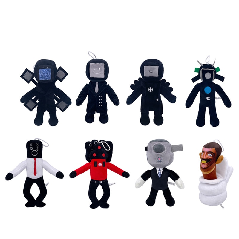 30cm Skibidi Toilet Game Set 8pcs Characters Plush | Skibidi Toilet ... 30cm Skibidi Toilet Game Set 8pcs Characters Plush | Skibidi Toilet ...