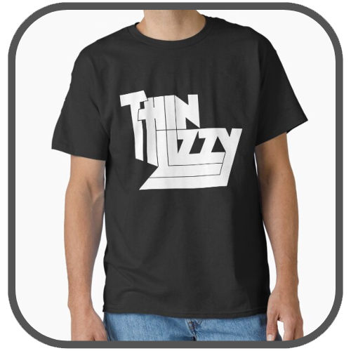 Thin Lizzy T-Shirts | Thin Lizzy Shop ⚡️ Officially Licensed Thin Lizzy ...